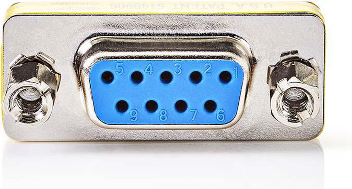 Seriële Adapter - Adapter - D-SUB 9-Pins Male - D-SUB 9-Pins Female ...