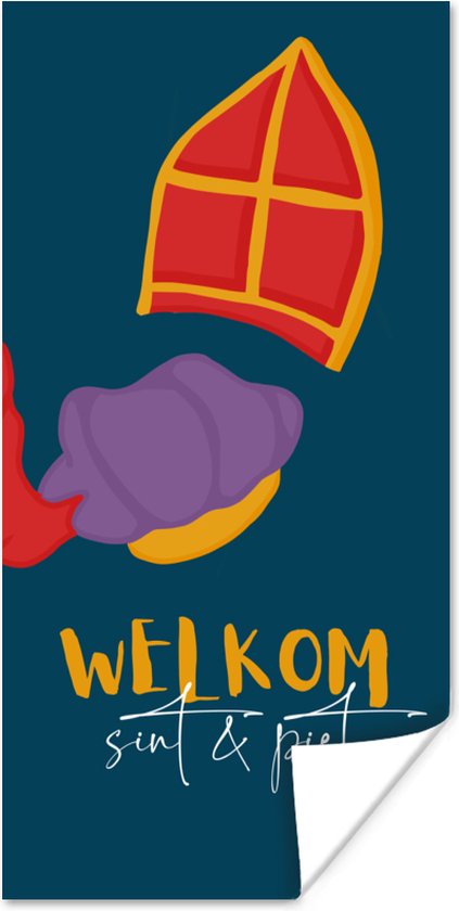 Poster Sint - Sinterklaas - Quotes - Welkom Sint en Piet - Kinderen ...