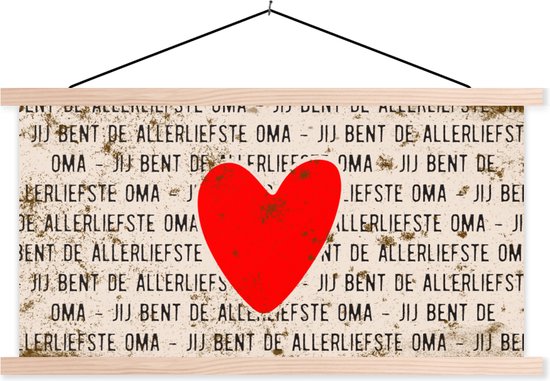 Porte-affiche avec affiche - Affiche scolaire - Chère grand-mère - Fête ...