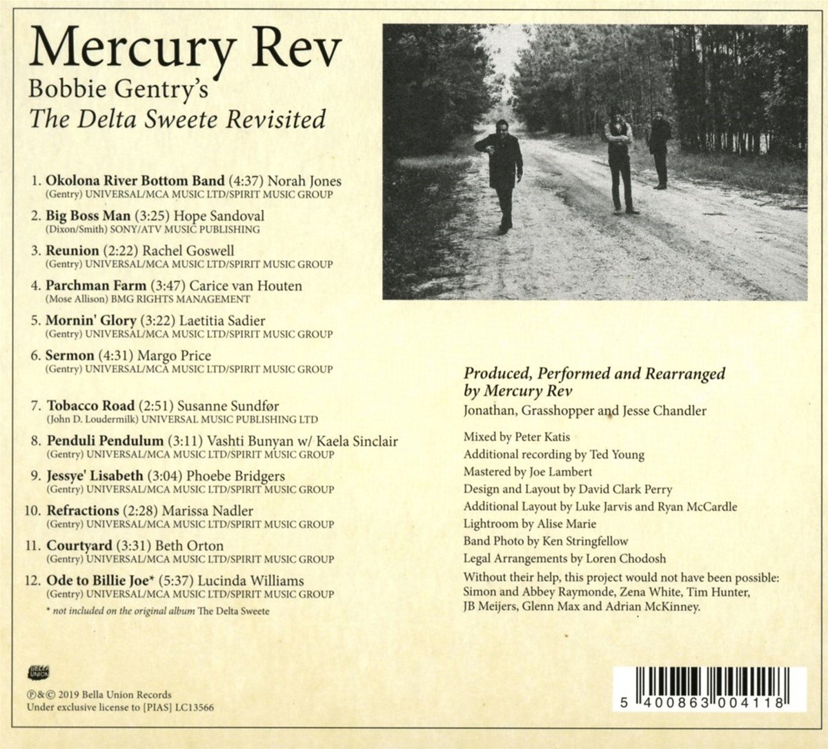 Mercury Rev - Bobbie Gentrys The Delta Sweete Rev (CD), Mercury Rev ...