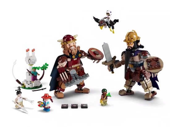 LEGO ONE PIECE Dorry vs. Brogy – Reuzen van Kleine Gaarde Piraten ...