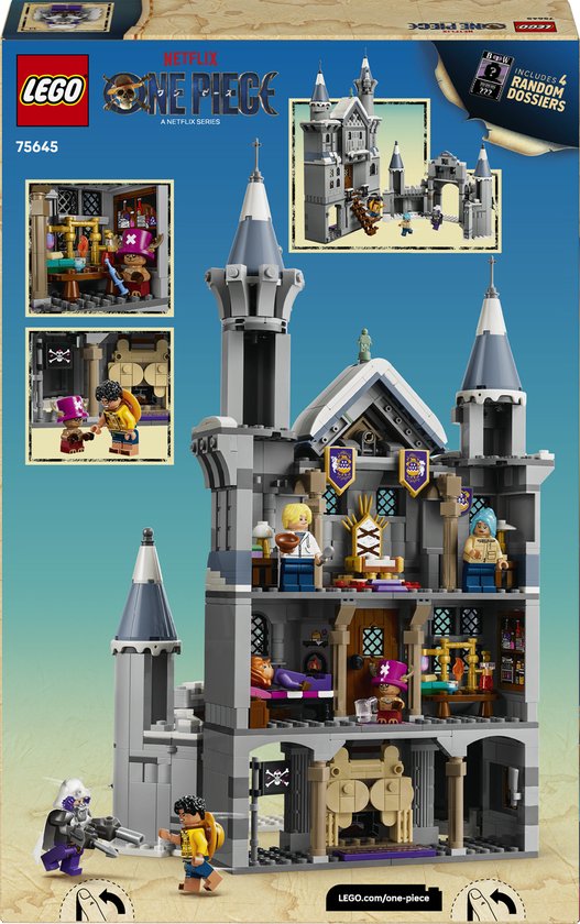 LEGO ONE PIECE Slag bij Kasteel Drum Piraten Speelgoed voor Kinderen ...