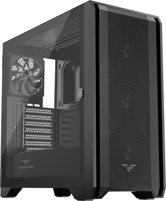 PREYON Nest Windy - PC Case - Behuizing - Compatibel voor Micro-ATX ...