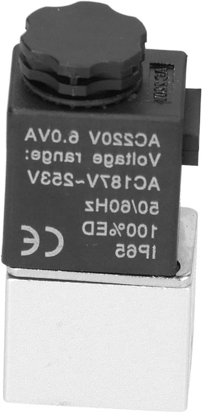 Elektromagnetische Klep Solenoïdeklep G1/8in 2 Posities 2-weg Normaal ...
