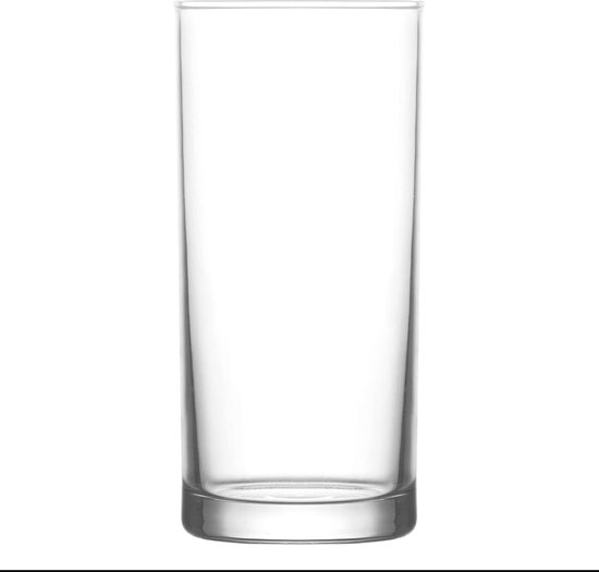 Set van 6 Hoogwaardige Hi Ball Glazen - 295ml Water, Gin, Sap en Cocktail Drinkbekers | bol