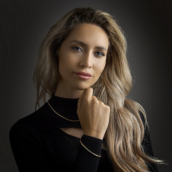 Zilgold Armband Cardano 3,0 mm 19 cm - Geelgoud Met Zilveren Kern | bol