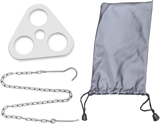 Driepoot voor Vuurschaal - Ring met Ketting Campingstatief | bol