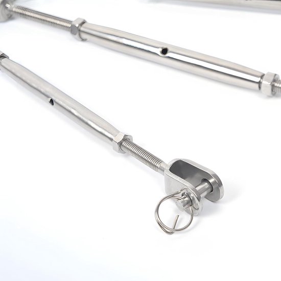 Roestvrijstalen wandspanners M8 roestvrije draadspanner 304 roestvrij ...