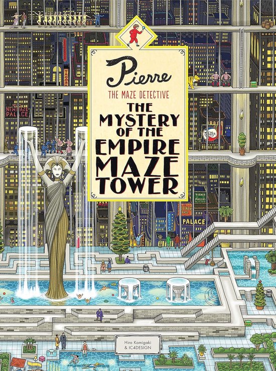 De Grote Puzzelboek Avontuur: Ontdek het Empire Maze Tower | bol