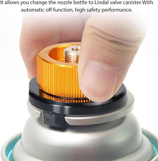 Kachel Adapter Butaan Gas Adapter of Lange Gas Tank Adapter Lindal Type ...