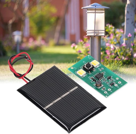 - 2 Sets Solar Light Control Board Module voor Outdoor Garden Lamp met ...