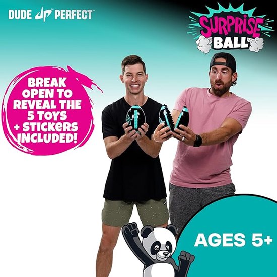 Dude Perfect Surprise Football – Verrassingsbal Boordevol Speelplezier ...