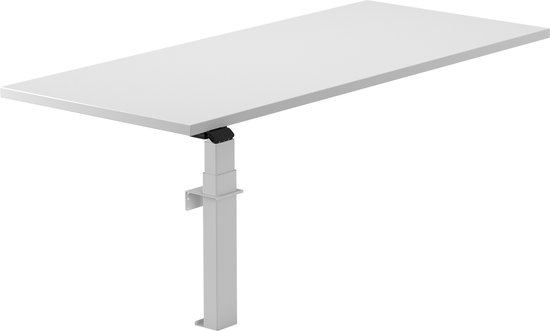 Worktrainer - Linak Wall Solo - Elektrische Muurtafel - Wit Frame ...