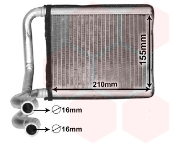 KACHEL RADIATEUR VOOR HYUNDAI ACCENT 2011-2014 971381R000 | bol