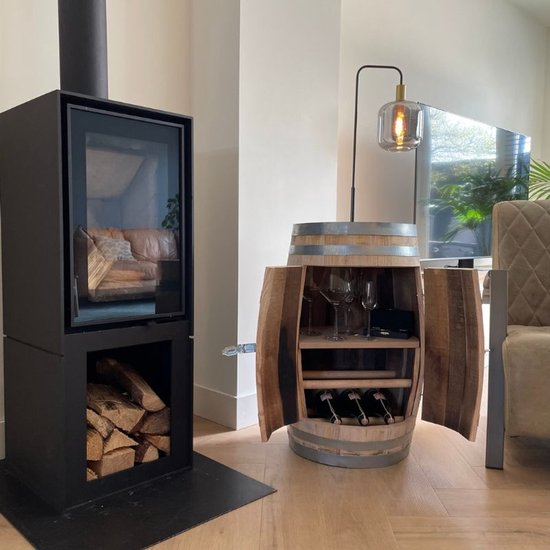 Drank kast Chardonnay - 110 liter Wijnvat - Ruimte voor 18 flessen ...