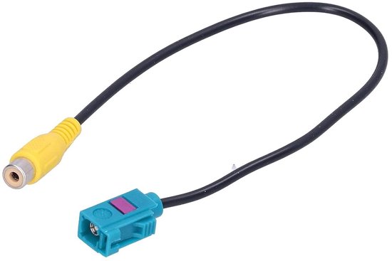 Reverse Backup Rear View Camera Cable Adapter Copper Cord for W204 C180 ...