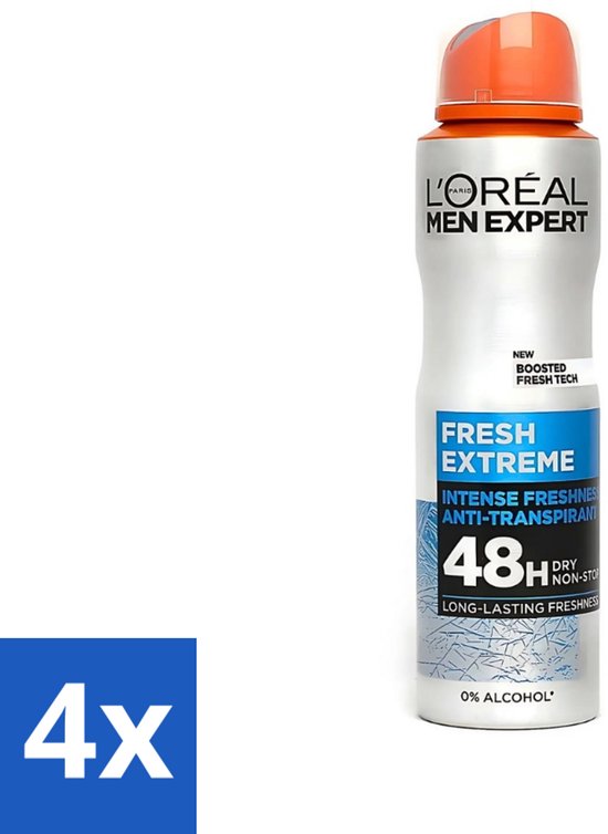 L'Oréal Paris Men Expert Fresh Extreme - Deodorant - 48H Deodorant ...
