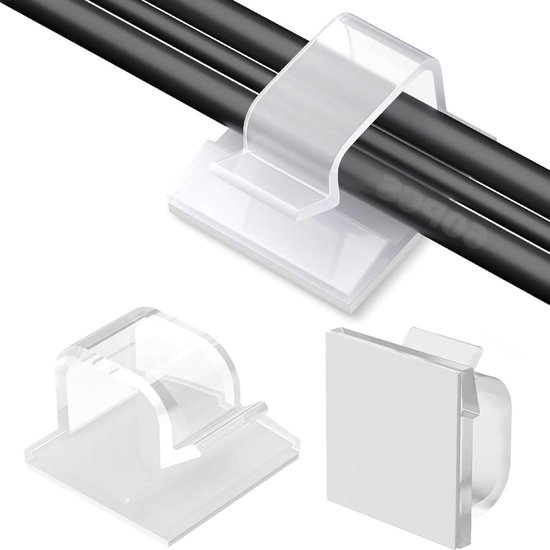 Outdoor Cable Clips Self Adhesive Decorative Clips for USB Cable ...