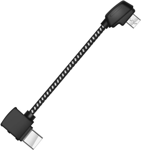 Micro AB naar USB C Afstandsbediening Kabel 3,66 Inch voor DJI Drones | bol