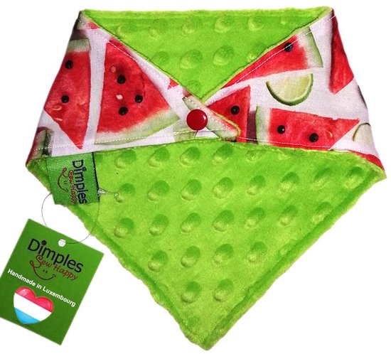 Watermelon Dog Bandana - DIMPLES hondensjaal hondenbandana met ...
