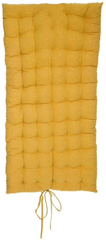 Atmosphera Vloerkussen Matras - okergeel - polyester/katoen - 120 x 60 ...