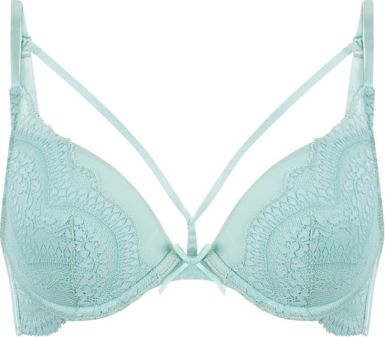 Hunkemöller Voorgevormde beugel-bh Ashley Blauw B75 | bol