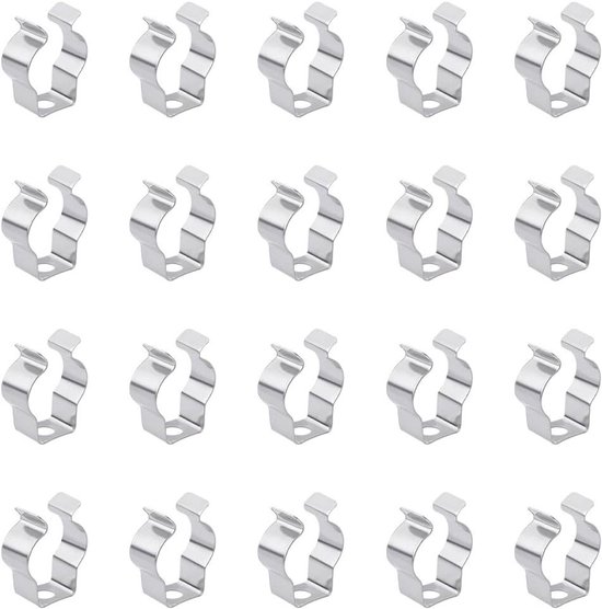 Inovra - 80 stuks LED Light Base Tool Stand Clips - Lente Terry Clips ...