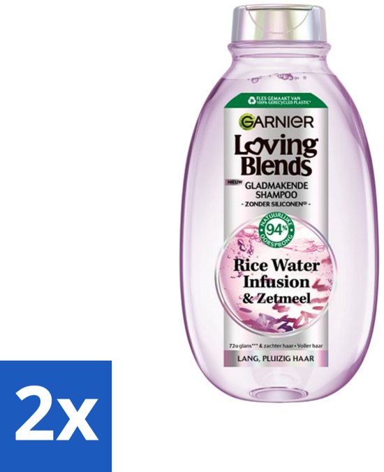 Garnier - Loving Blends - Shampoo - Rice Water Infusion - Glans ...