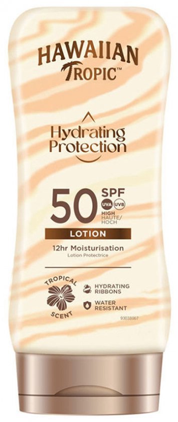 Hawaiian Tropic Silk Sun Lotion Spf50 180 Ml | bol