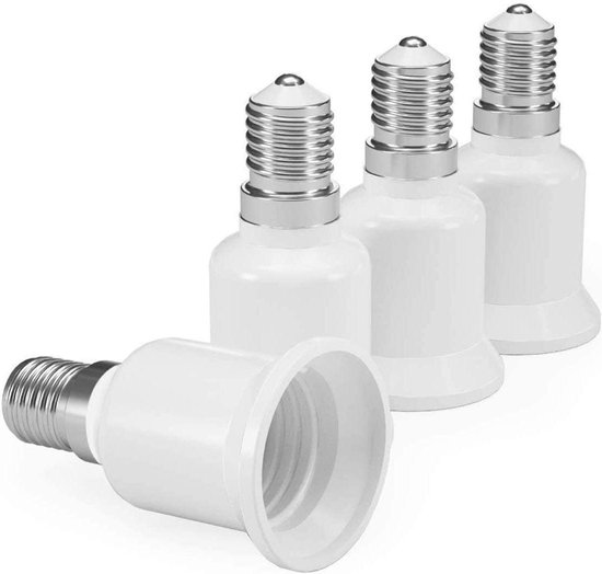 lampvoet lamphouder adapter converter E14 naar E27 fitting voor LED halogeen... | bol