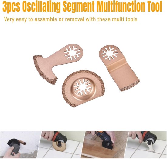 Metal Professionele Oscillerende Multi Tool Quick Release Zaagbladen ...
