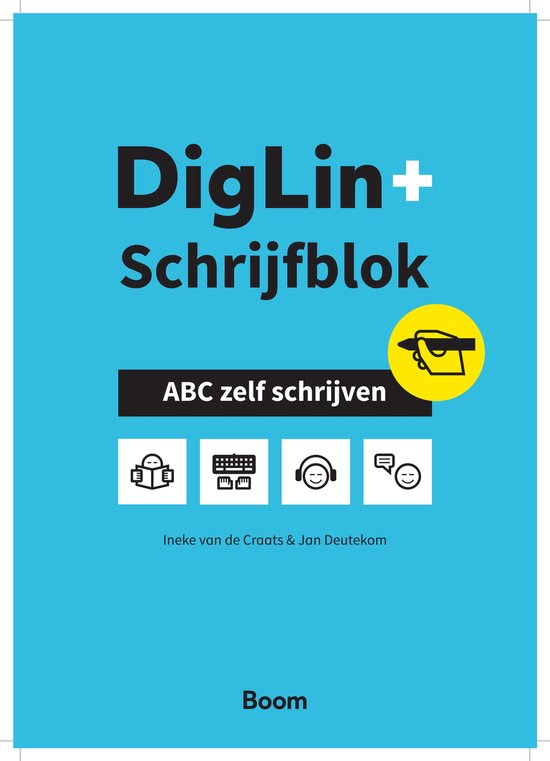 Diglin+ schrijfblok - oefenplatform voor anderstaligen - 90 pp | bol