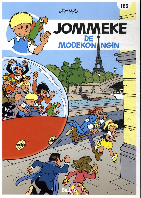 Jommeke strip 185 - Modekoningin, Jef Nys | 9789462105645 | Boeken | bol