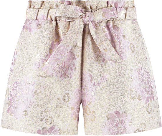 Studio Amaya Lola short bloemenprint Lila | bol