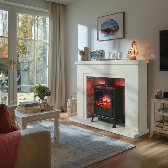 Elektrische Open Haard met LED Verlichting en Afstandsbediening ...