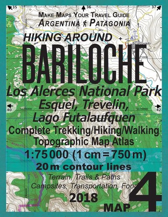 Travel Guide Hiking Maps for Patagonia Argentina- Hiking Around ...