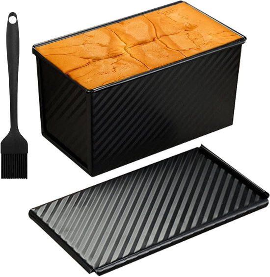 Toastbrood bakvorm met deksel 450 g anti-aanbak bakvorm taartvorm ...