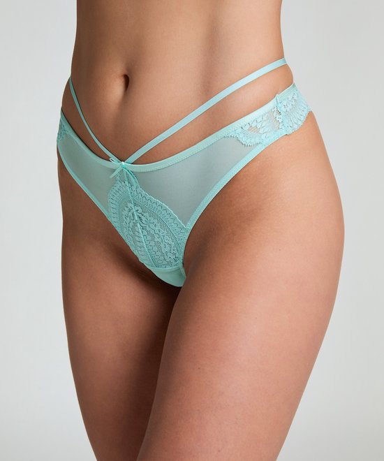 Hunkemöller String Ashley Blauw L | bol