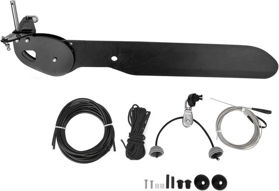 Canoe Tail Rudder Plastic Canoeing Accessory Tail Vane Rudder Set for ...