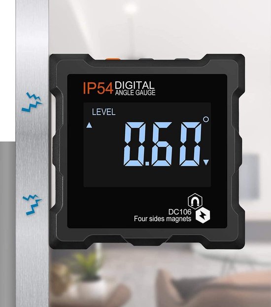 Digitale LED-display Level Box Gradenboog Hoekzoeker Niveaumeter Schuine meter... | bol