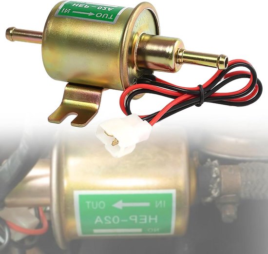 Elektrische benzinepomp universele elektrische 12V HEP-02A dieselpomp ...