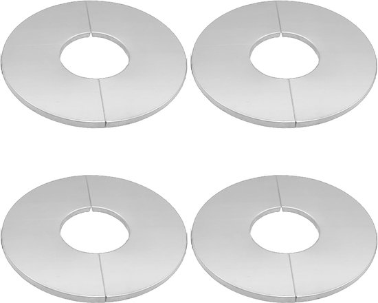 Set van 4 buisrozetafdekkingen - Buisrozet - Waterleiding rozet ...