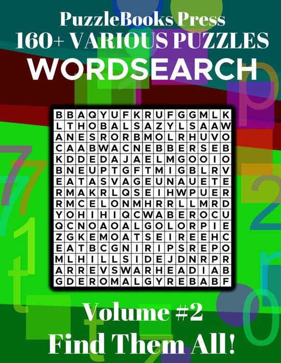PuzzleBooks Press WordSearch 2 - PuzzleBooks Press WordSearch - Volume ...