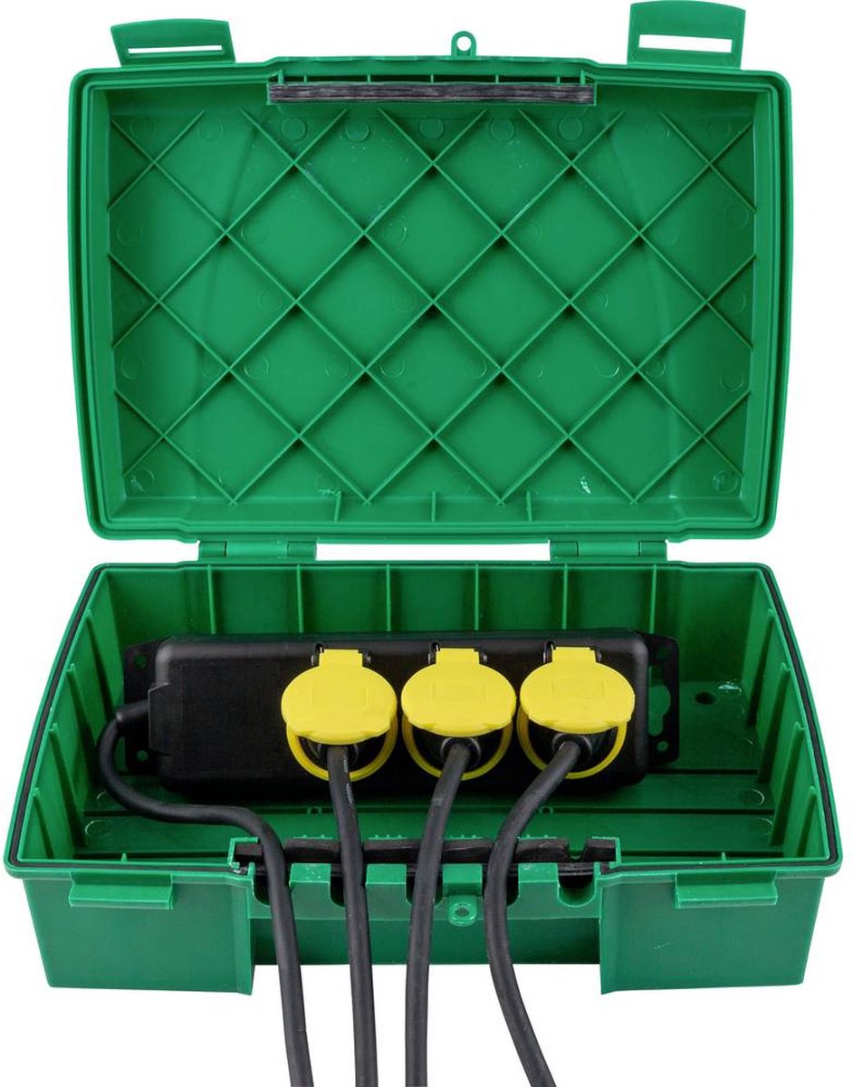 Heitronic 21046 Verdeelbox Groen | bol.com
