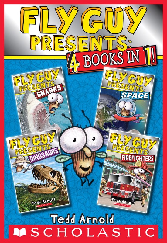 Scholastic Reader 2 - Fly Guy Presents: Sharks, Space, Dinosaurs, and ...