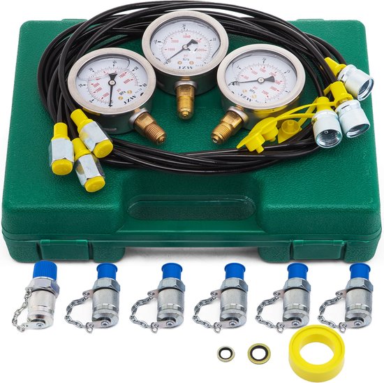 Hydraulische manometertester - Koppeling - voor graafmachinebouw ...