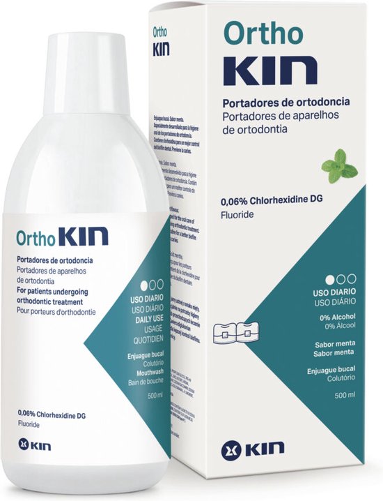 Kin Orthokin Enjuague Bucal #menta 500 Ml | bol