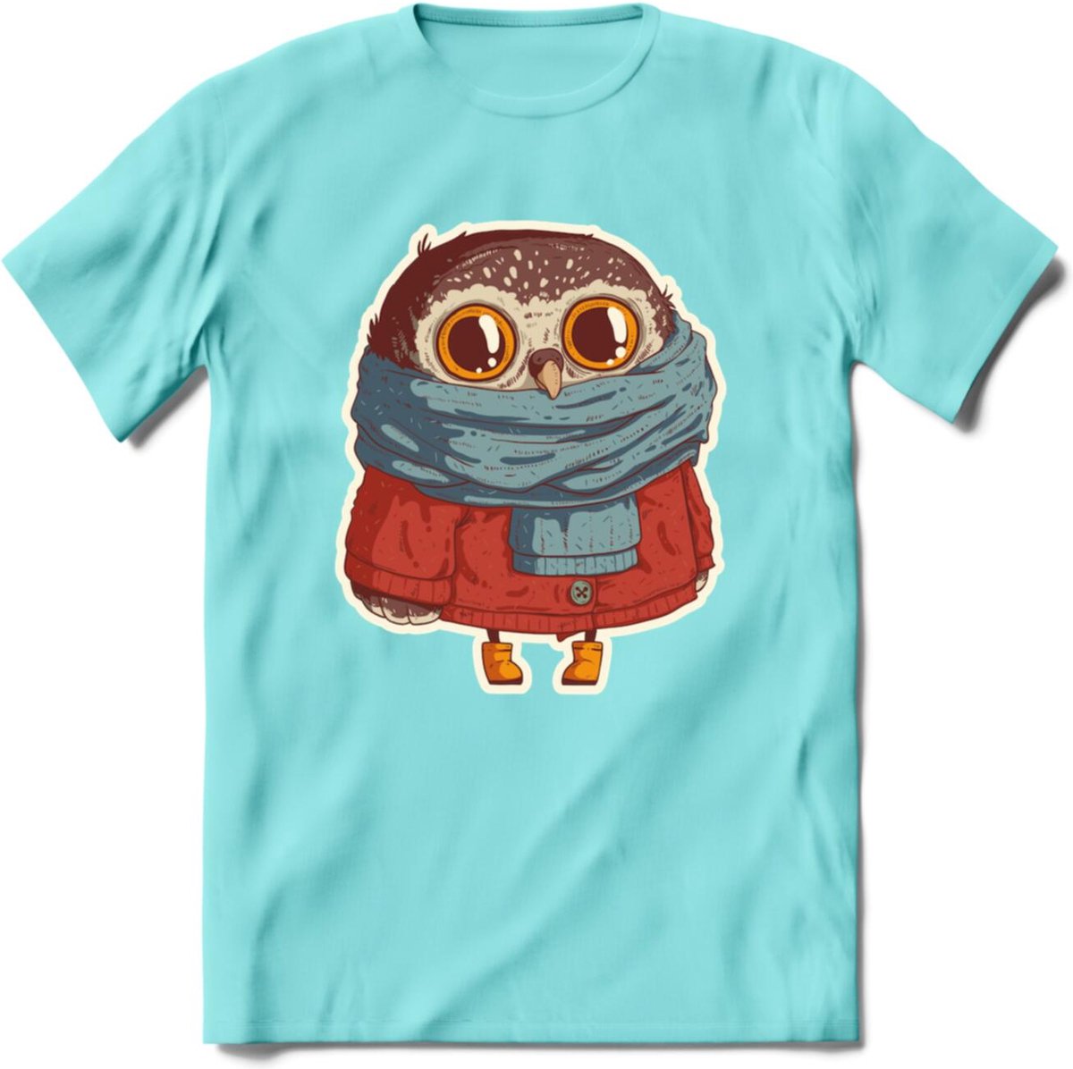 Winter uil T-Shirt Grappig | Dieren uilen Kleding Kado Heren / Dames ...