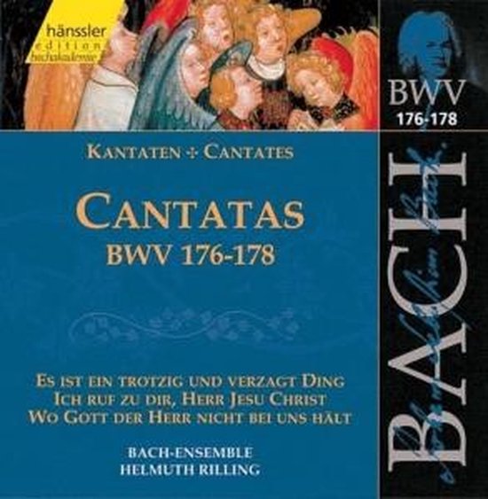 Bach-Ensemble, Helmuth Rilling - J.S. Bach: Cantatas Bwv 176-178 (CD ...