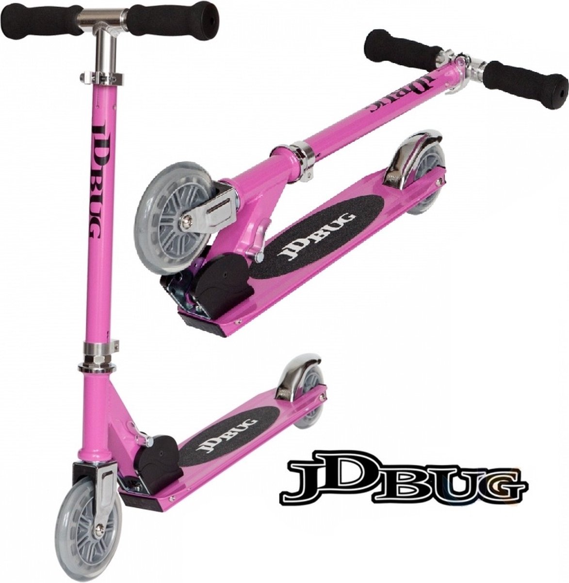 Jd bug Junior ms100 step roze | bol.com